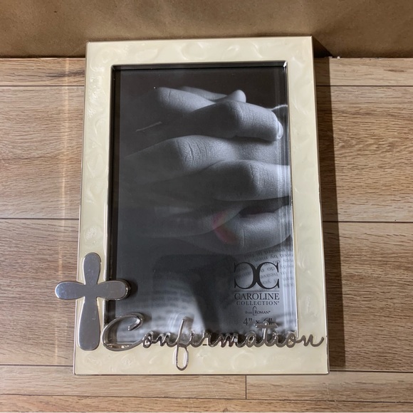 Accents | Roman Caroline Collection Confirmation Photo Picture Frame 4 ...